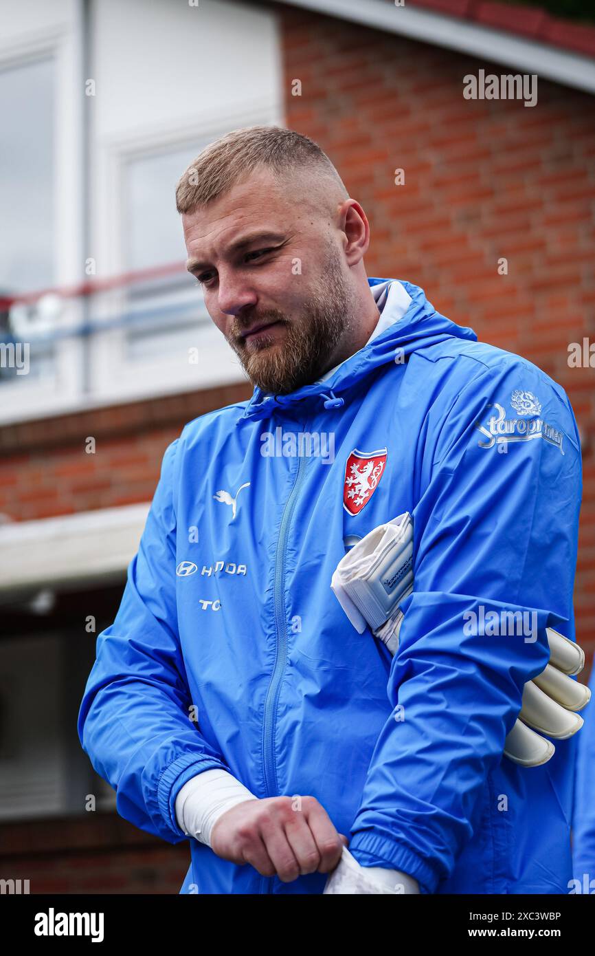 Jindrich Stanek (Tschechien, #01) GER, Training Tschechien, Fussball ...