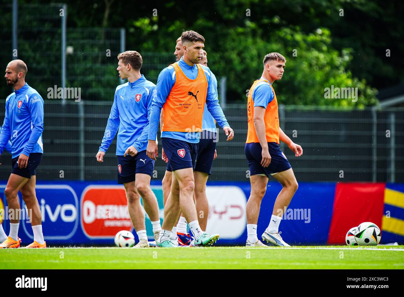 Robin Hranac (Tschechien, #04) GER, Training Tschechien, Fussball ...