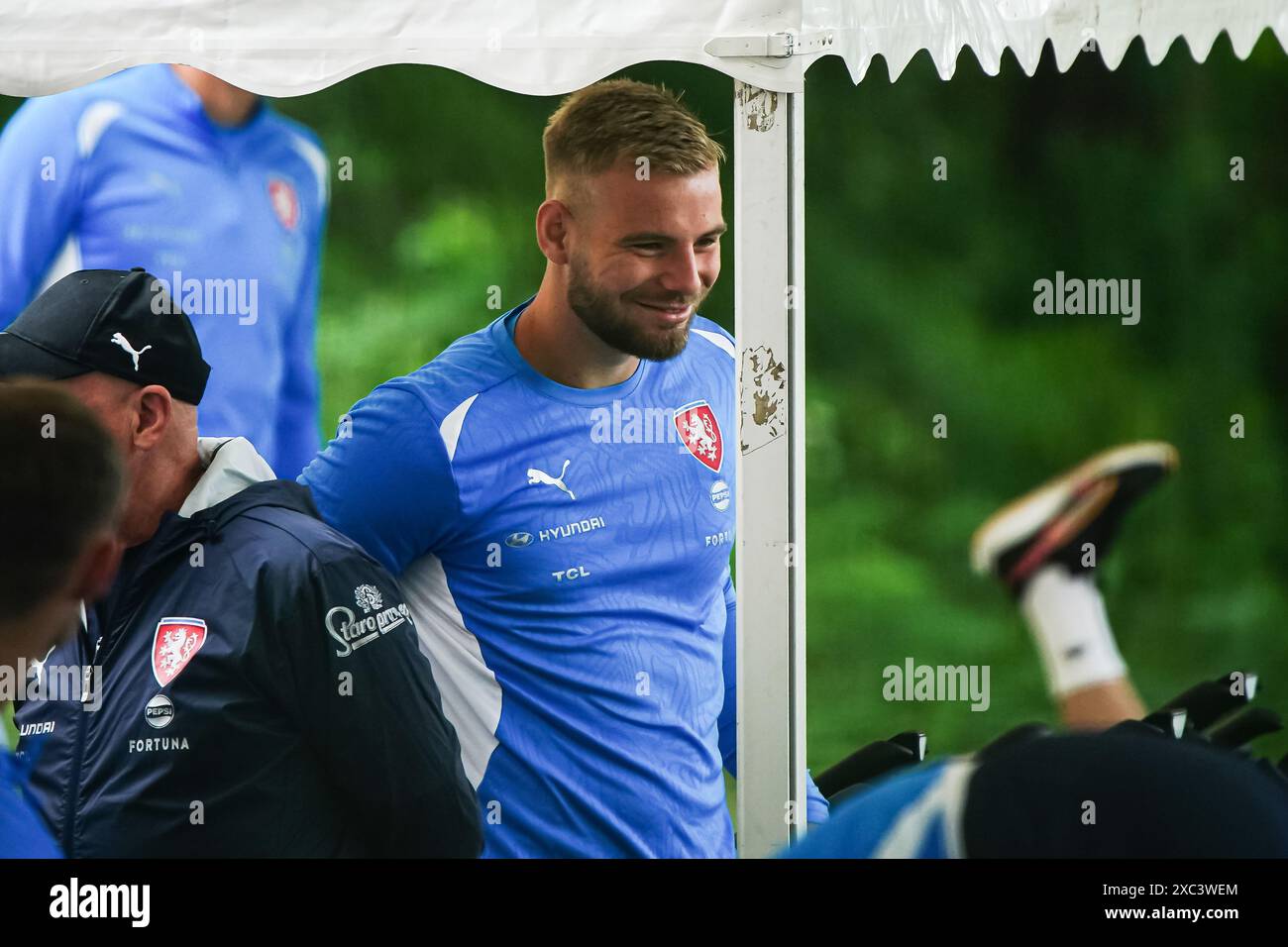 Tomas Chory (Tschechien, #19) GER, Training Tschechien, Fussball ...