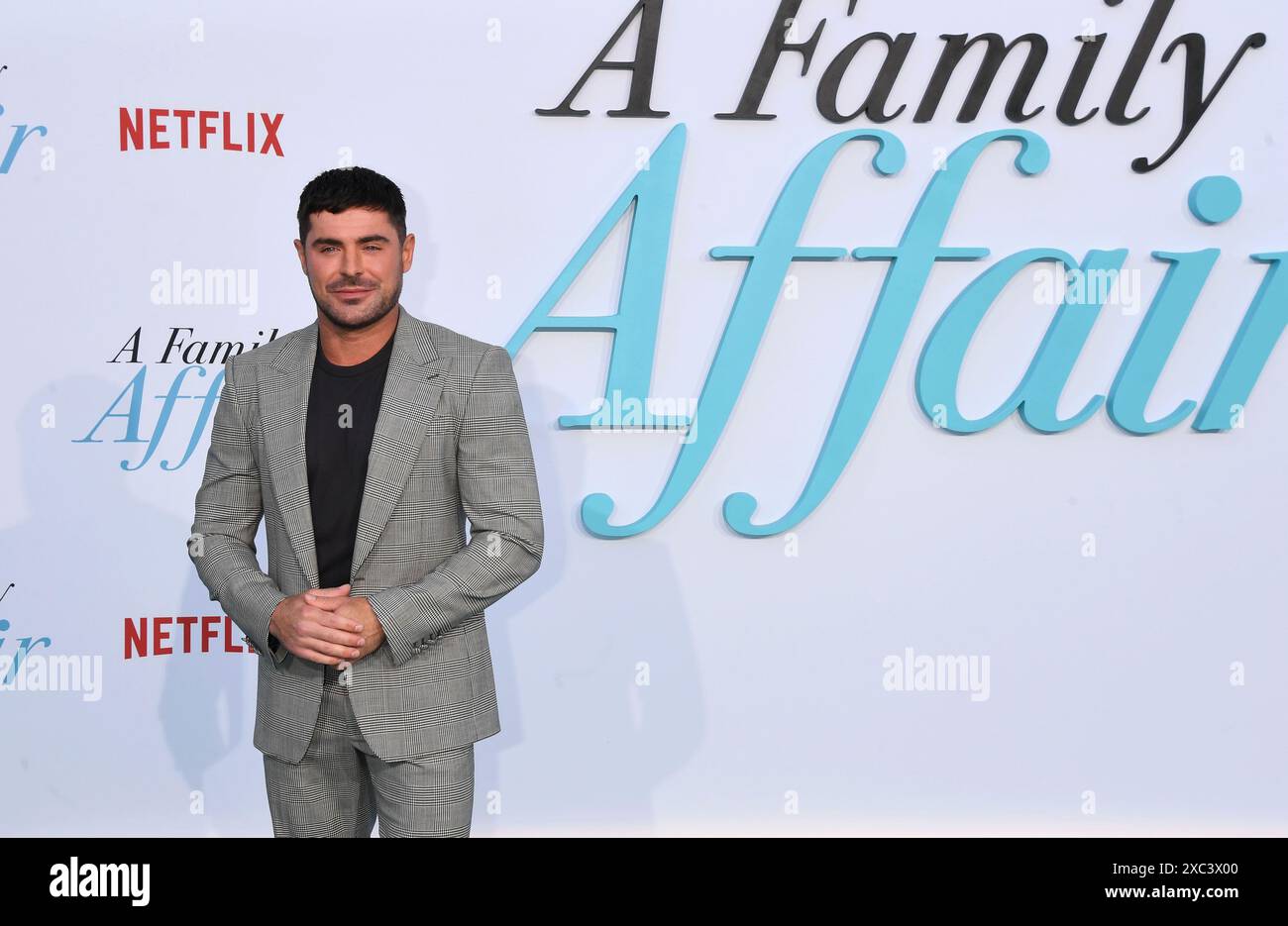 Los Angeles, California, USA. 13th June, 2024. Zac Efron attends the ...