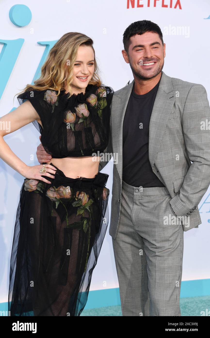 Los Angeles, California, USA. 13th June, 2024. (L-R) Joey King and Zac ...