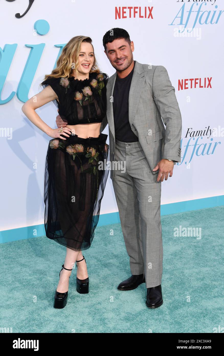 Los Angeles, California, USA. 13th June, 2024. (L-R) Joey King and Zac ...