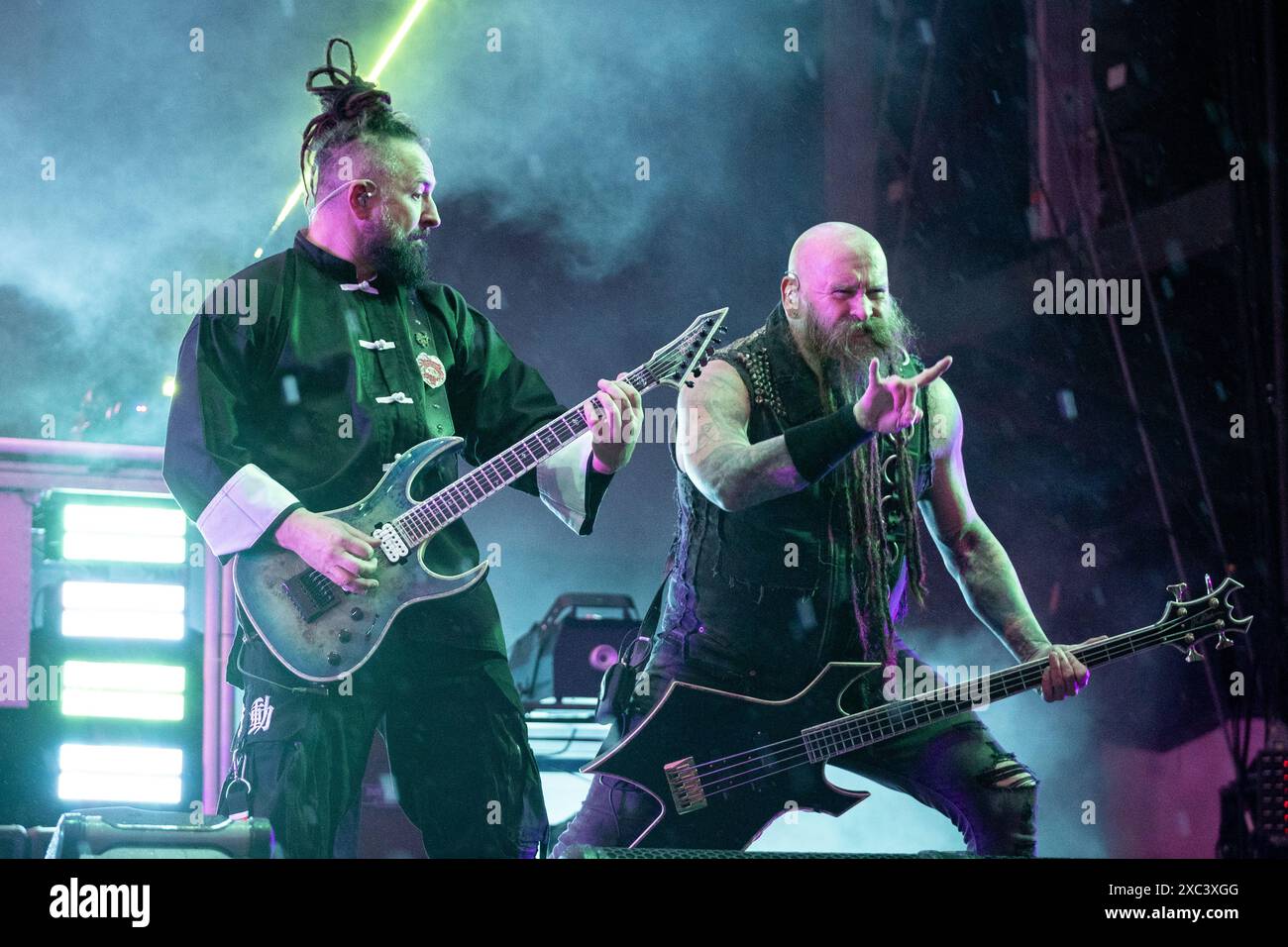 Trondheim, Norway. 06th, June 2024. The American heavy band Five Finger ...