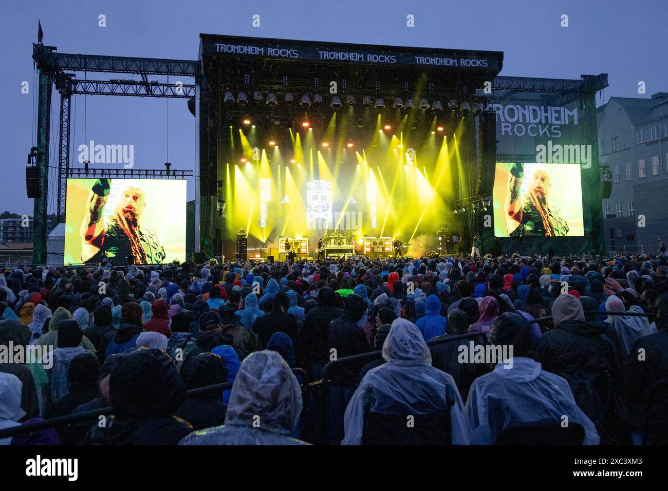 Trondheim, Norway. 06th, June 2024. The American heavy band Five Finger ...