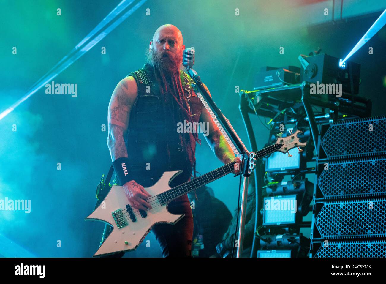 Trondheim, Norway. 06th, June 2024. The American heavy band Five Finger ...