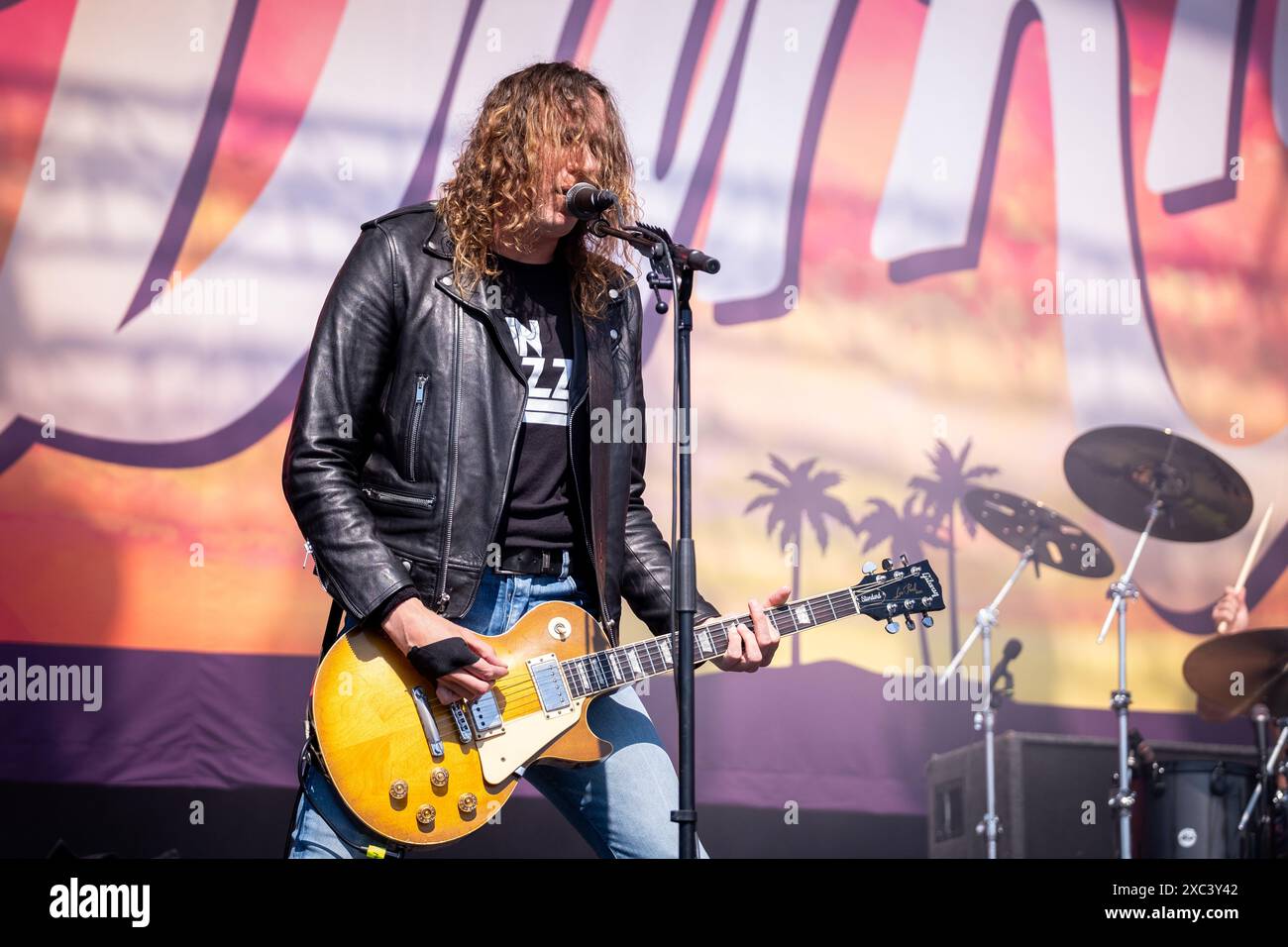 Trondheim, Norway. 06th, June 2024. The British rock band The Darkness ...