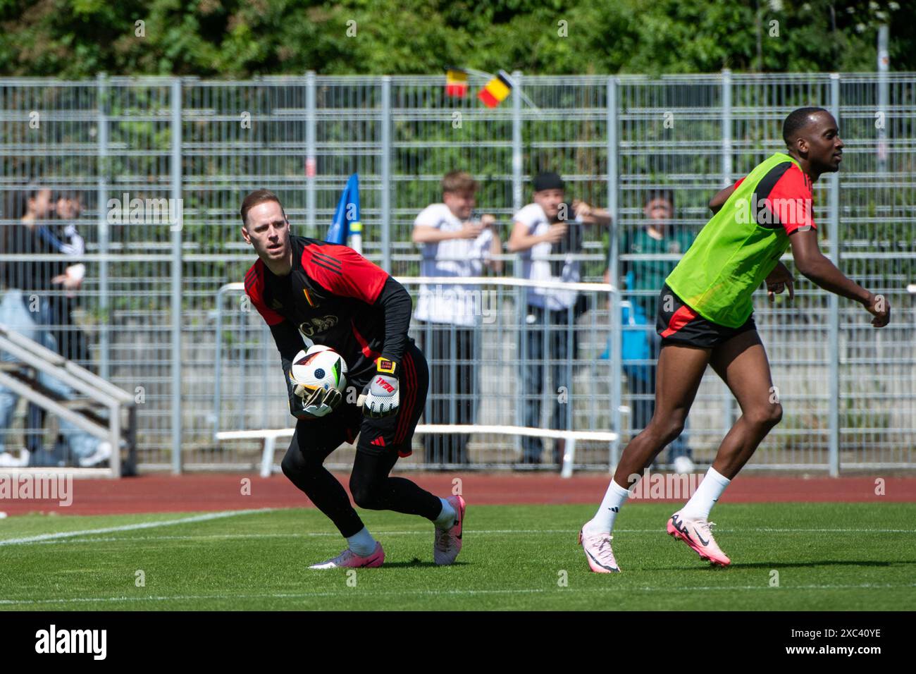 Belgien Offentliches Training