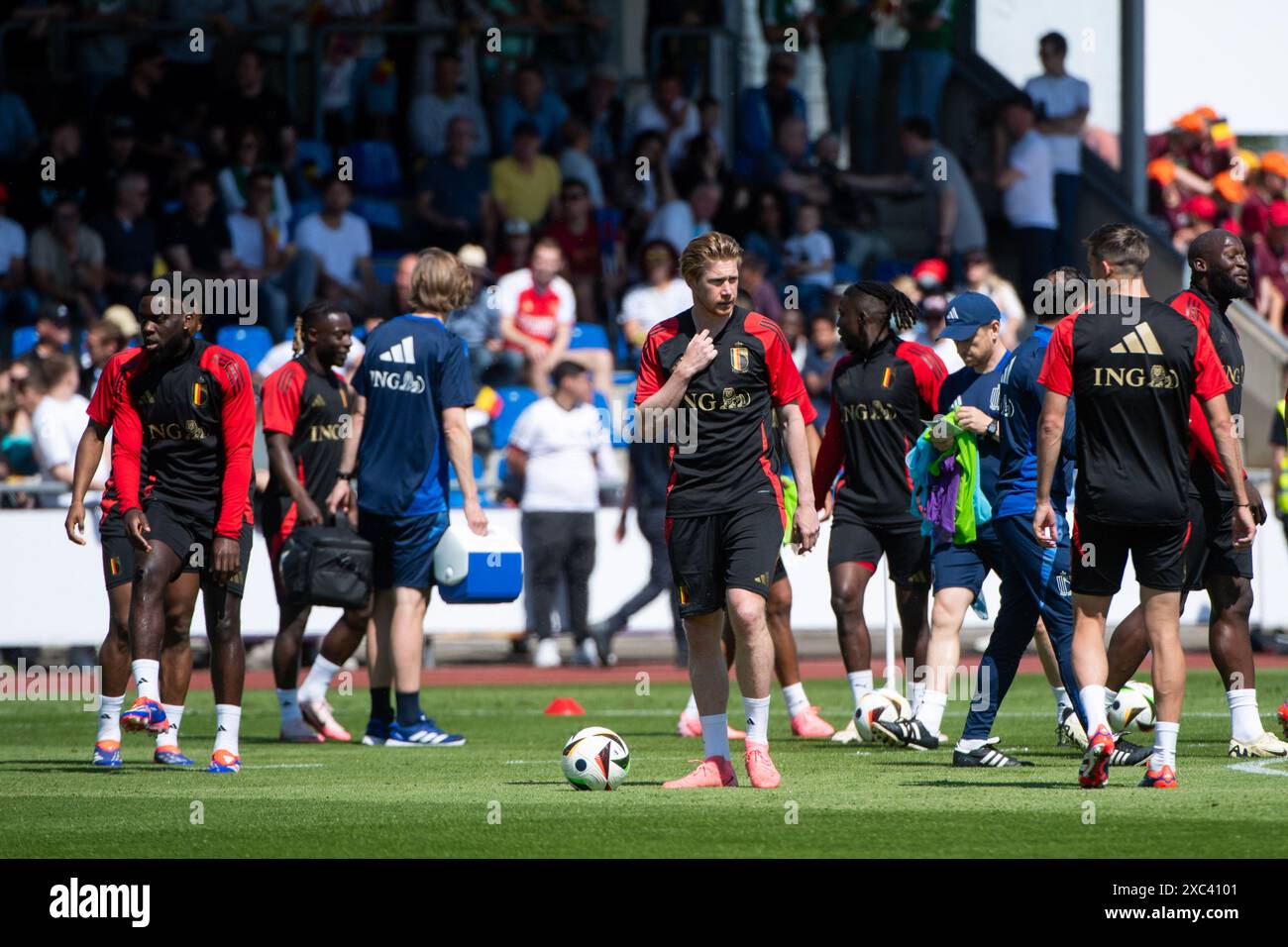 Belgien Offentliches Training