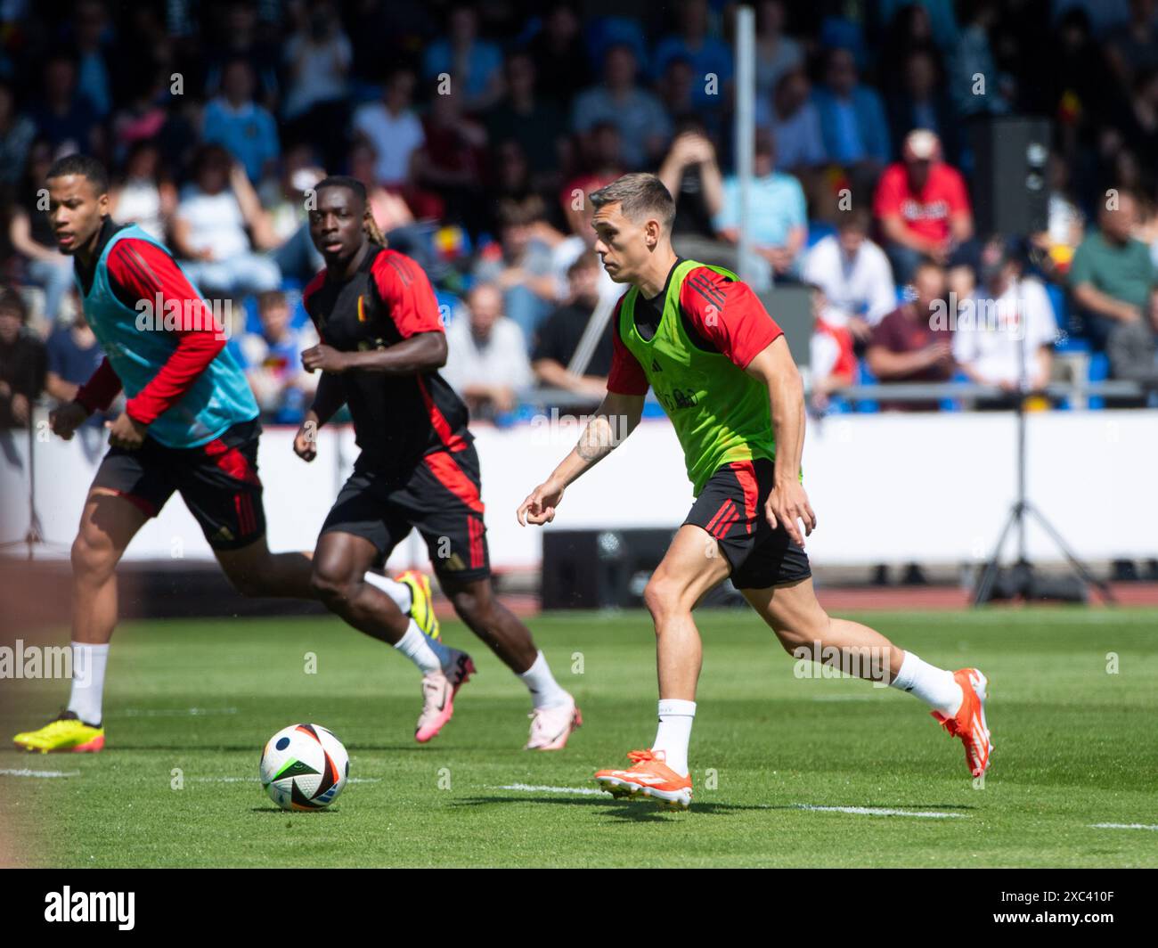 Belgien Offentliches Training