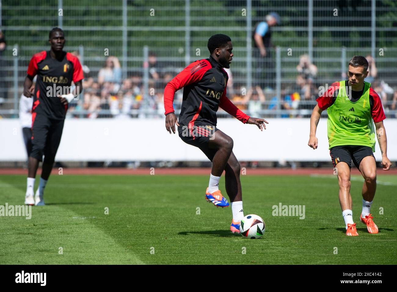 Belgien Offentliches Training