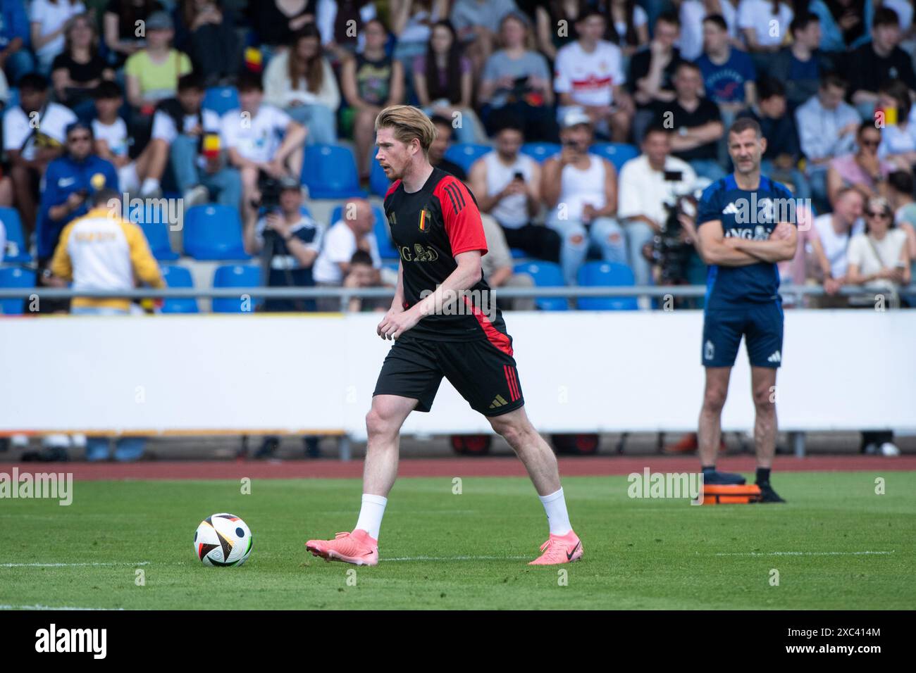 Belgium, 13.06.2024, Kevin de Bruyne (Belgien, #07) am Ball, GER ...