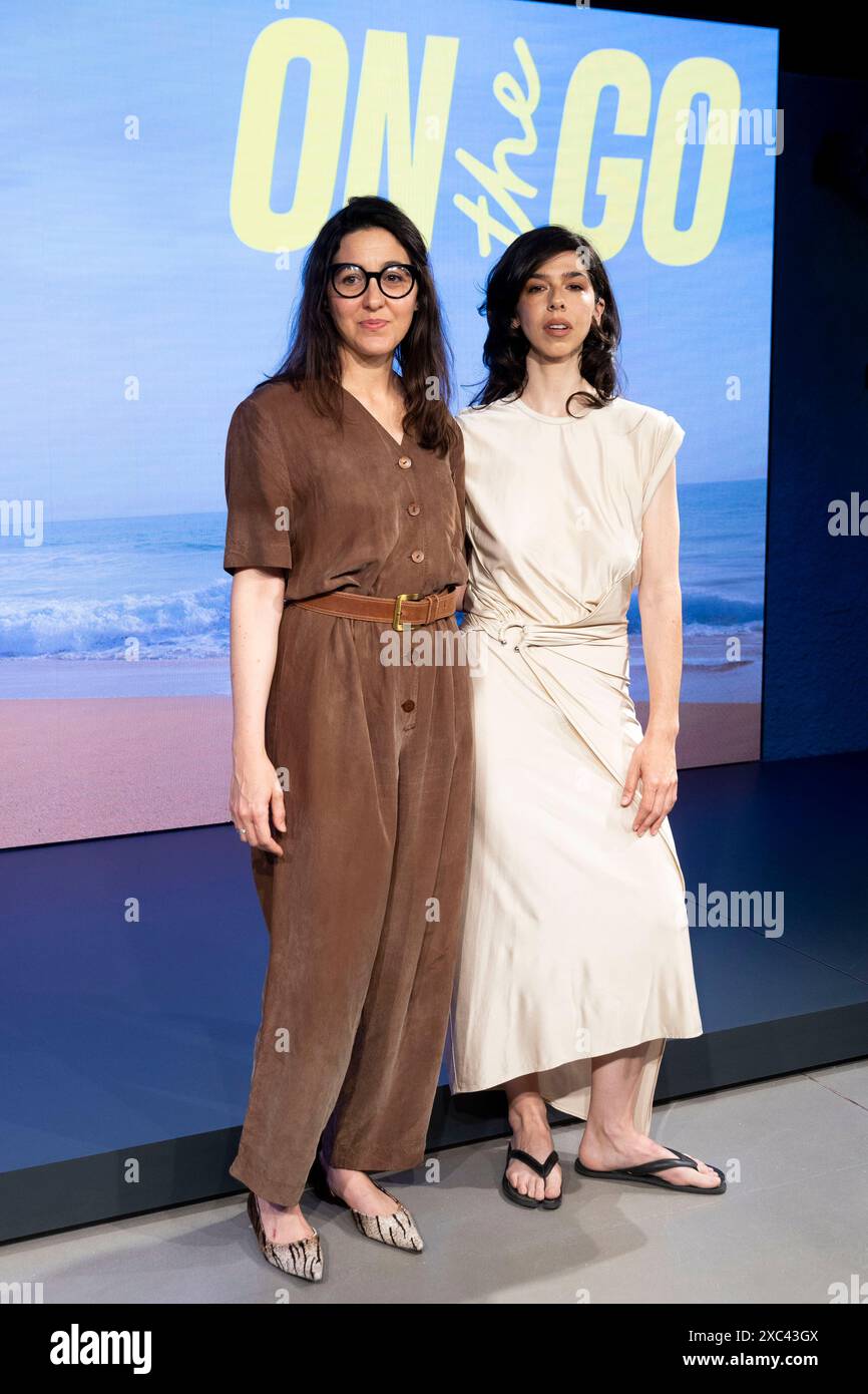 Madrid, Spain. 14th June, 2024. Maria Gisele Royo and Julia de Castro ...