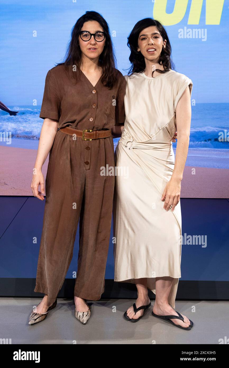 Madrid, Spain. 14th June, 2024. Maria Gisele Royo and Julia de Castro ...
