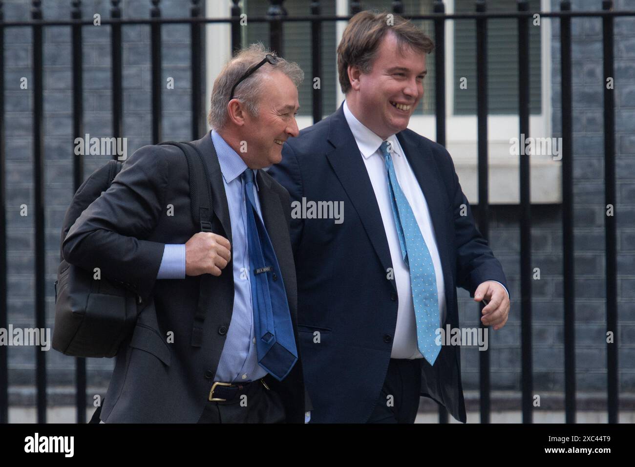 London, UK. 05 Sep 2023. Pictured: (L-R) - Chief Whip Simon Hart and ...