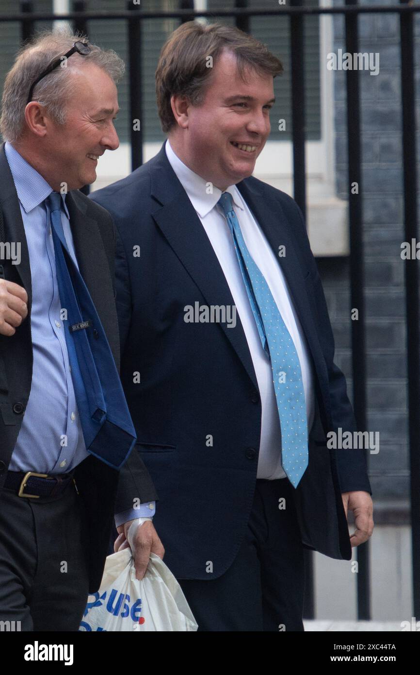 London, UK. 05 Sep 2023. Pictured: (L-R) - Chief Whip Simon Hart and ...