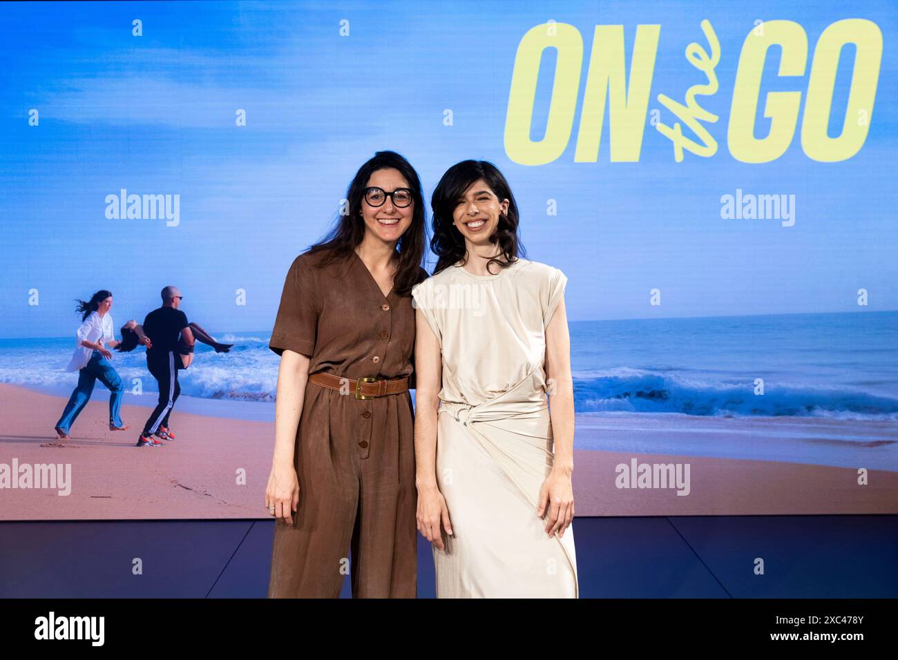 Madrid, Spain. 14th June, 2024. Maria Gisele Royo and Julia de Castro ...