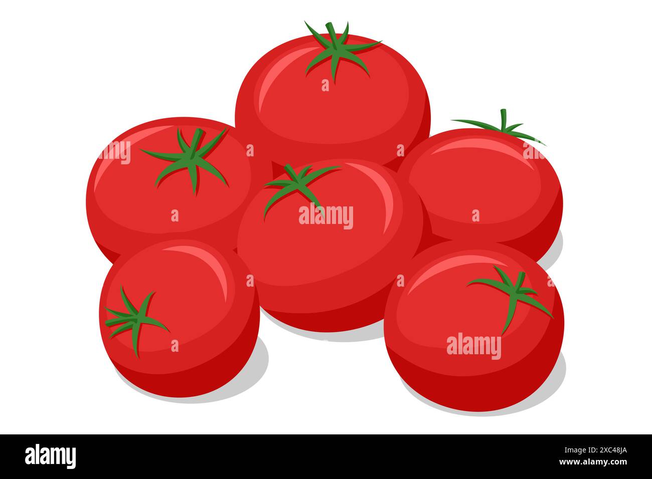 Adding tomatoes Stock Vector Images - Alamy