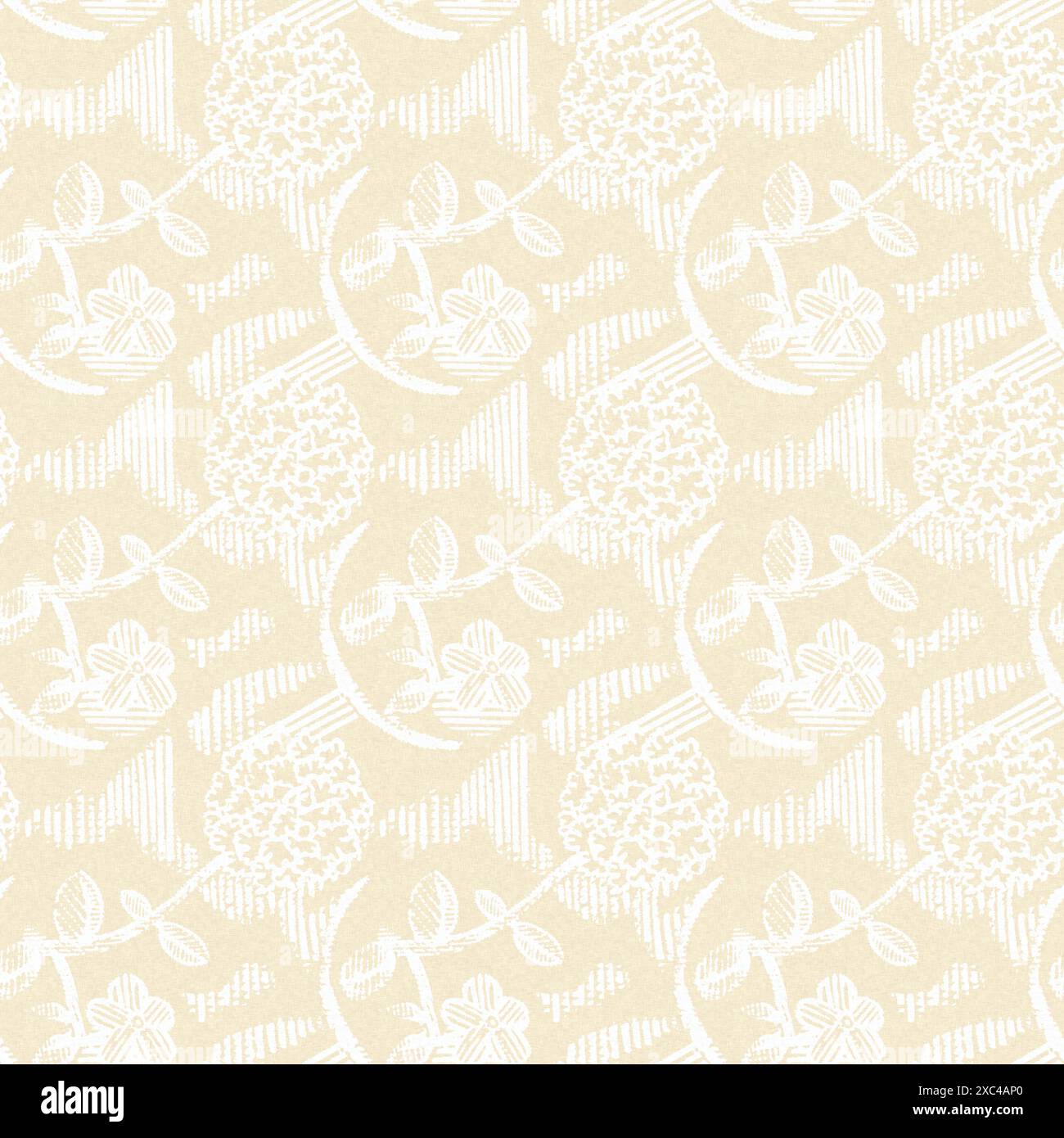 Modern white on cream lace effect wedding background texture. Soft ...
