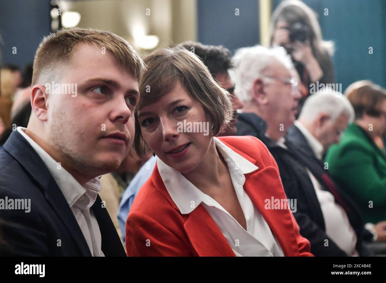 Paris, France. 14th June, 2024. French MP and member of "La France ...
