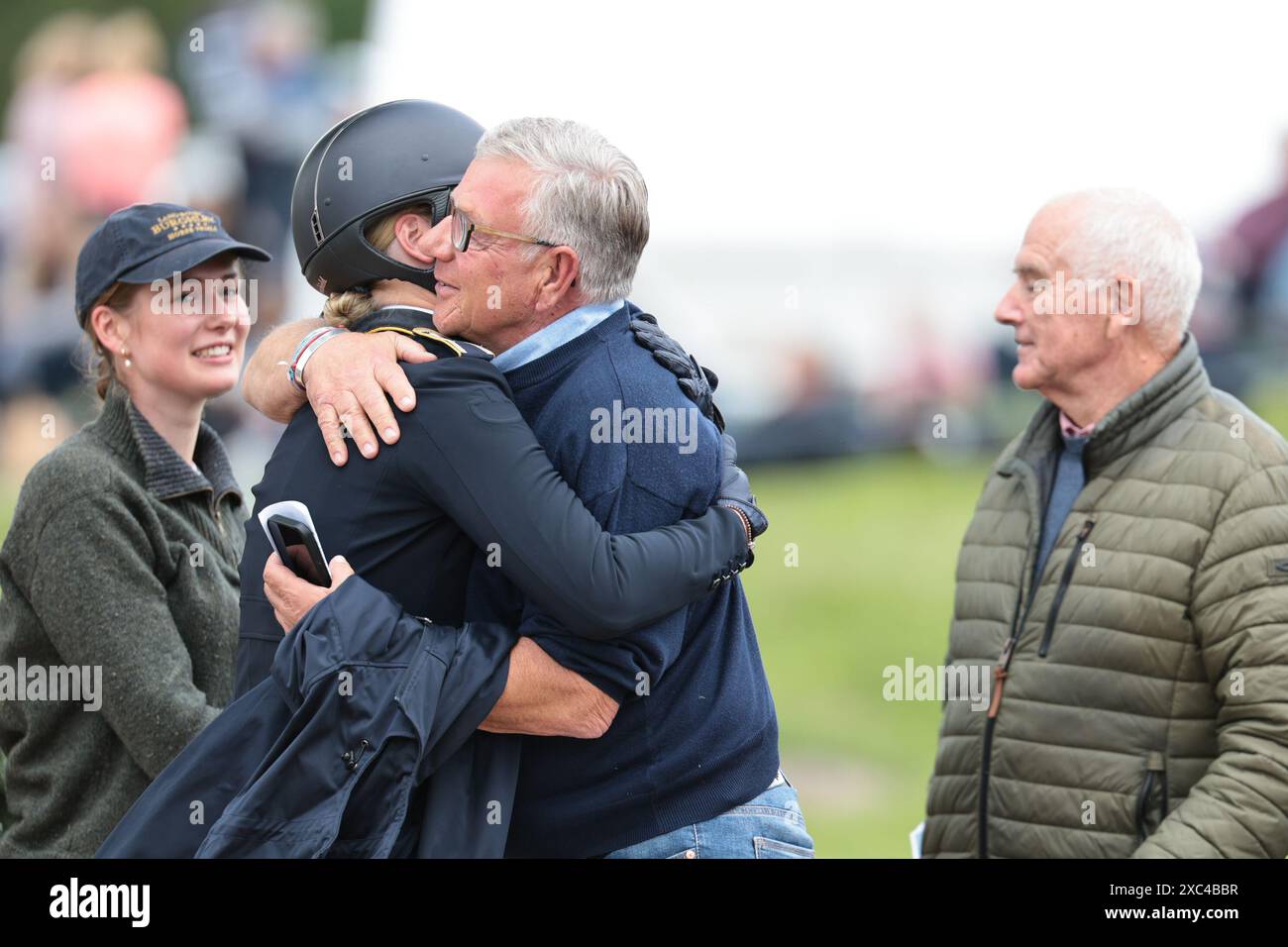 Luhmuhlen, Germany, June 14, 2024 Libussa Lubbeke of Germany with ...
