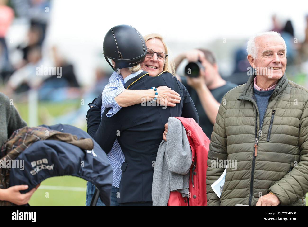 Luhmuhlen, Germany, June 14, 2024 Libussa Lubbeke of Germany with ...