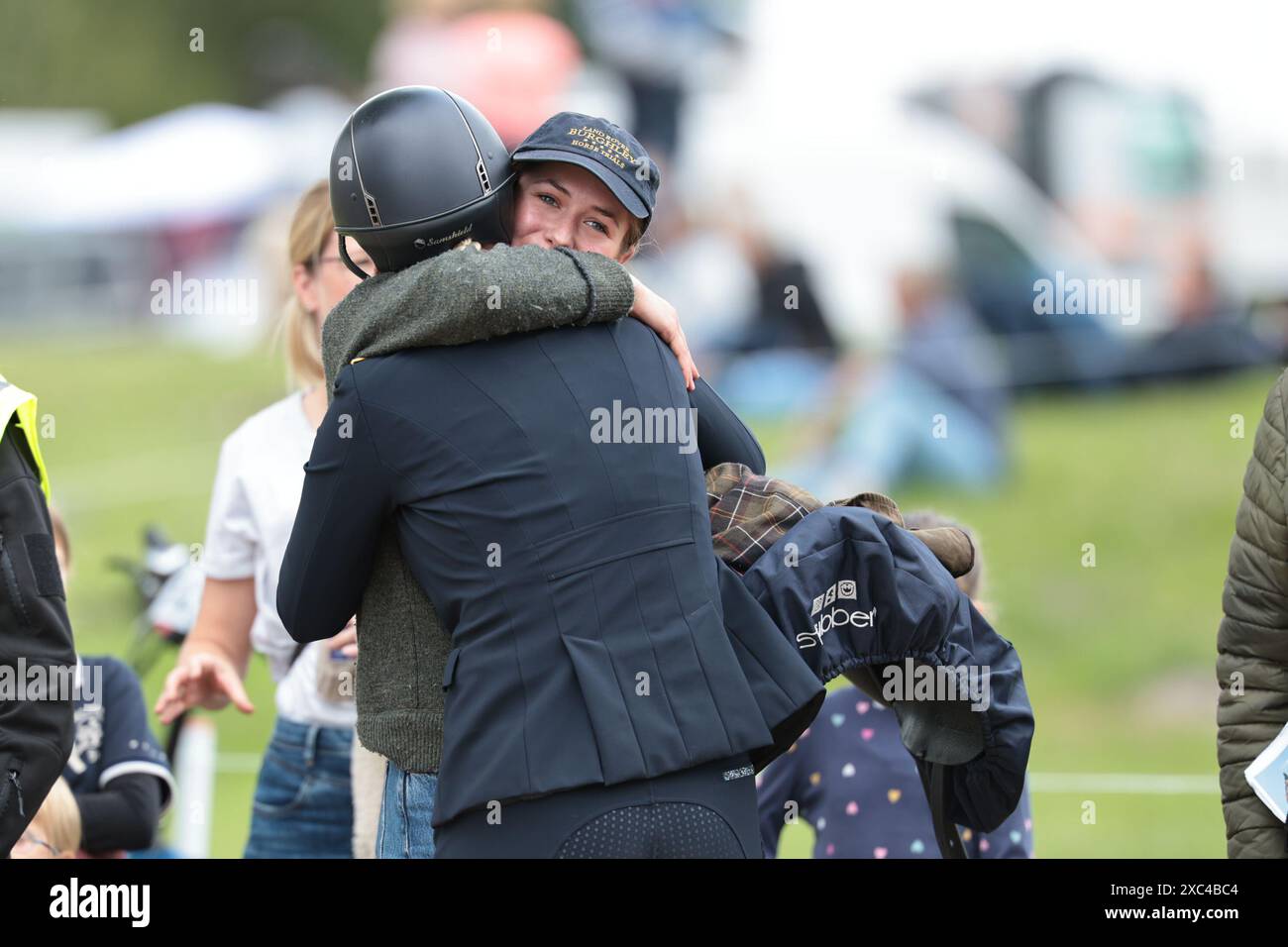 Luhmuhlen, Germany, June 14, 2024 Libussa Lubbeke of Germany with ...