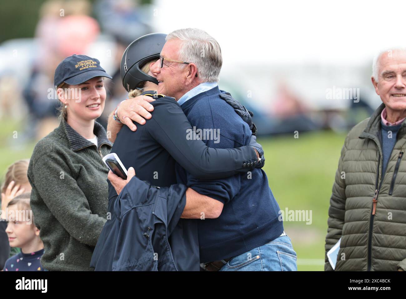 Luhmuhlen, Germany, June 14, 2024 Libussa Lubbeke of Germany with ...