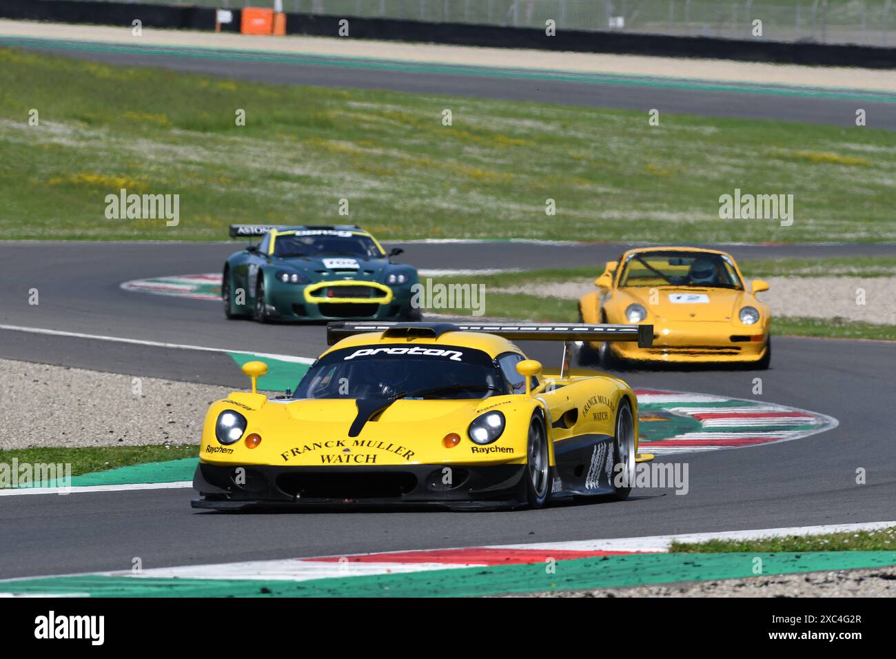 Scarperia, 5 April 2024: Lotus Elise GT1 year 1997 in action during ...