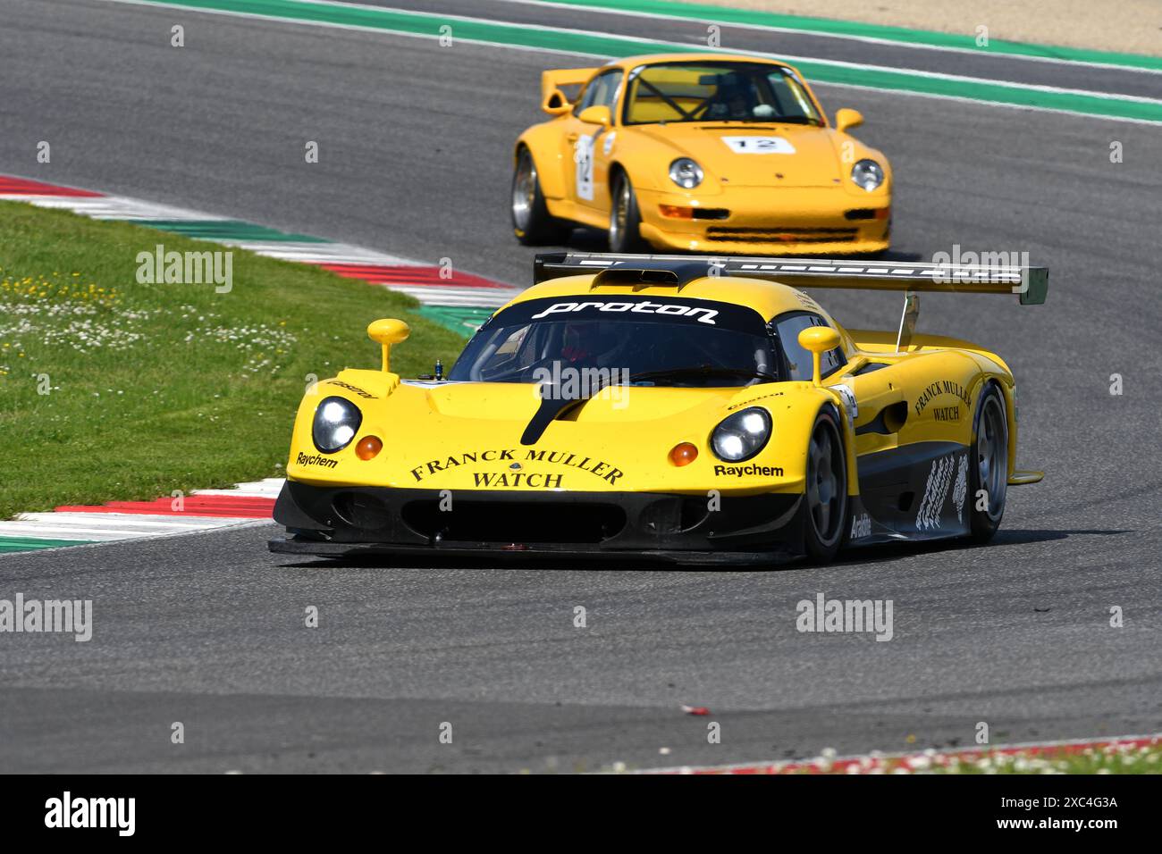Scarperia, 5 April 2024: Lotus Elise GT1 year 1997 in action during ...