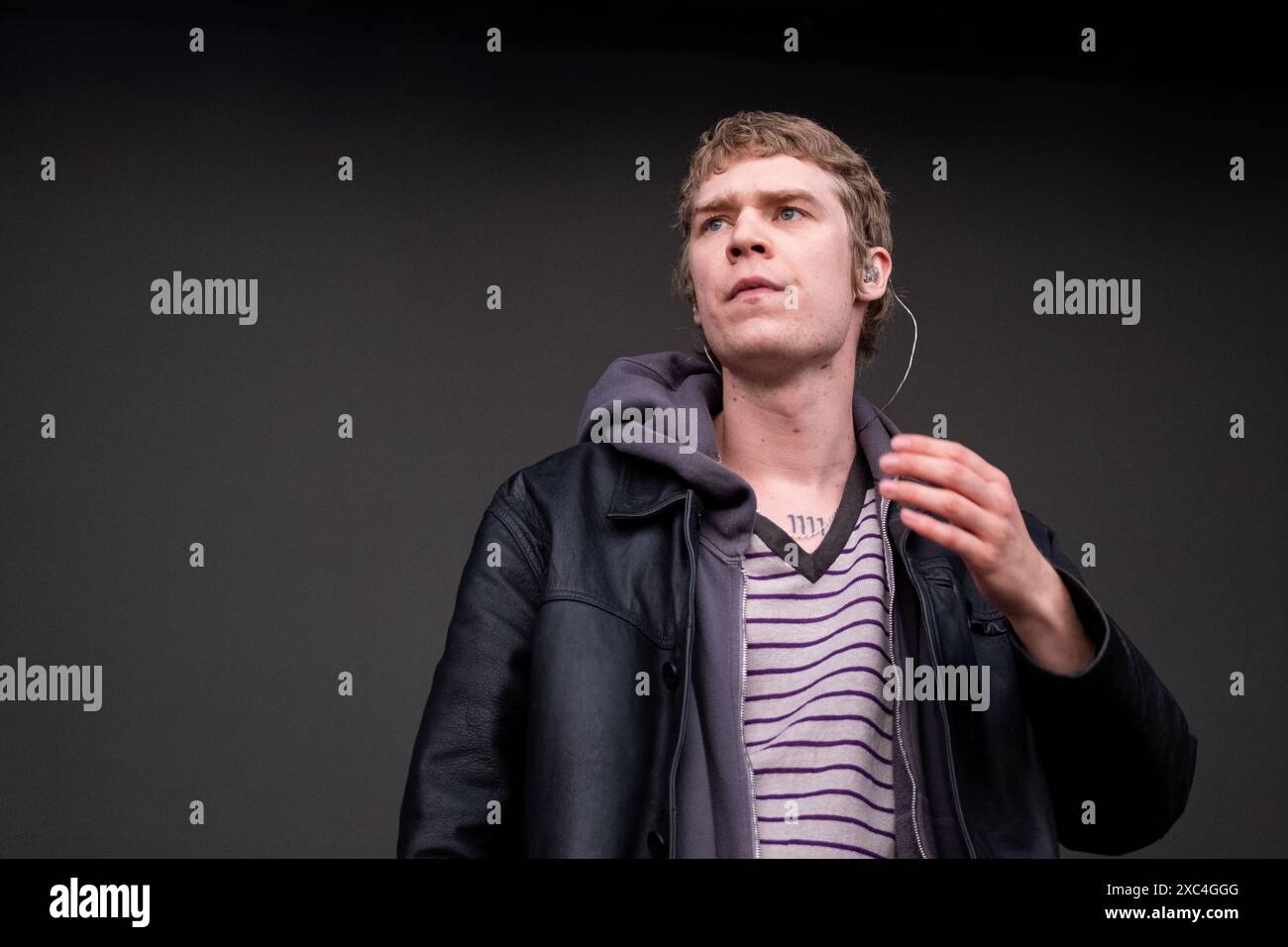 Trondheim, Norway. 08th, June 2024. The Norwegian rapper Cezinando ...