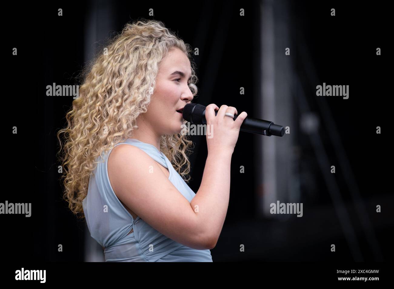 Trondheim, Norway. 08th, June 2024. The Norwegian singer and songwriter ...