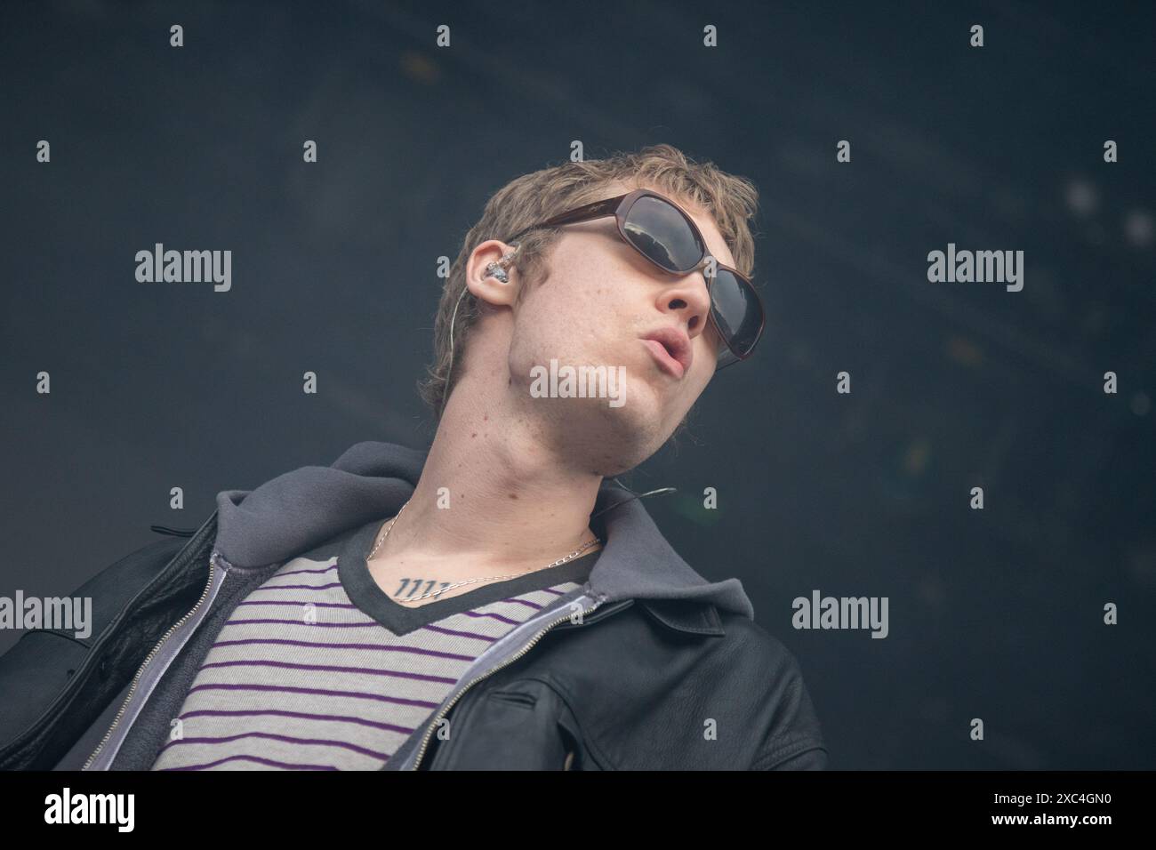 Trondheim, Norway. 08th, June 2024. The Norwegian rapper Cezinando ...