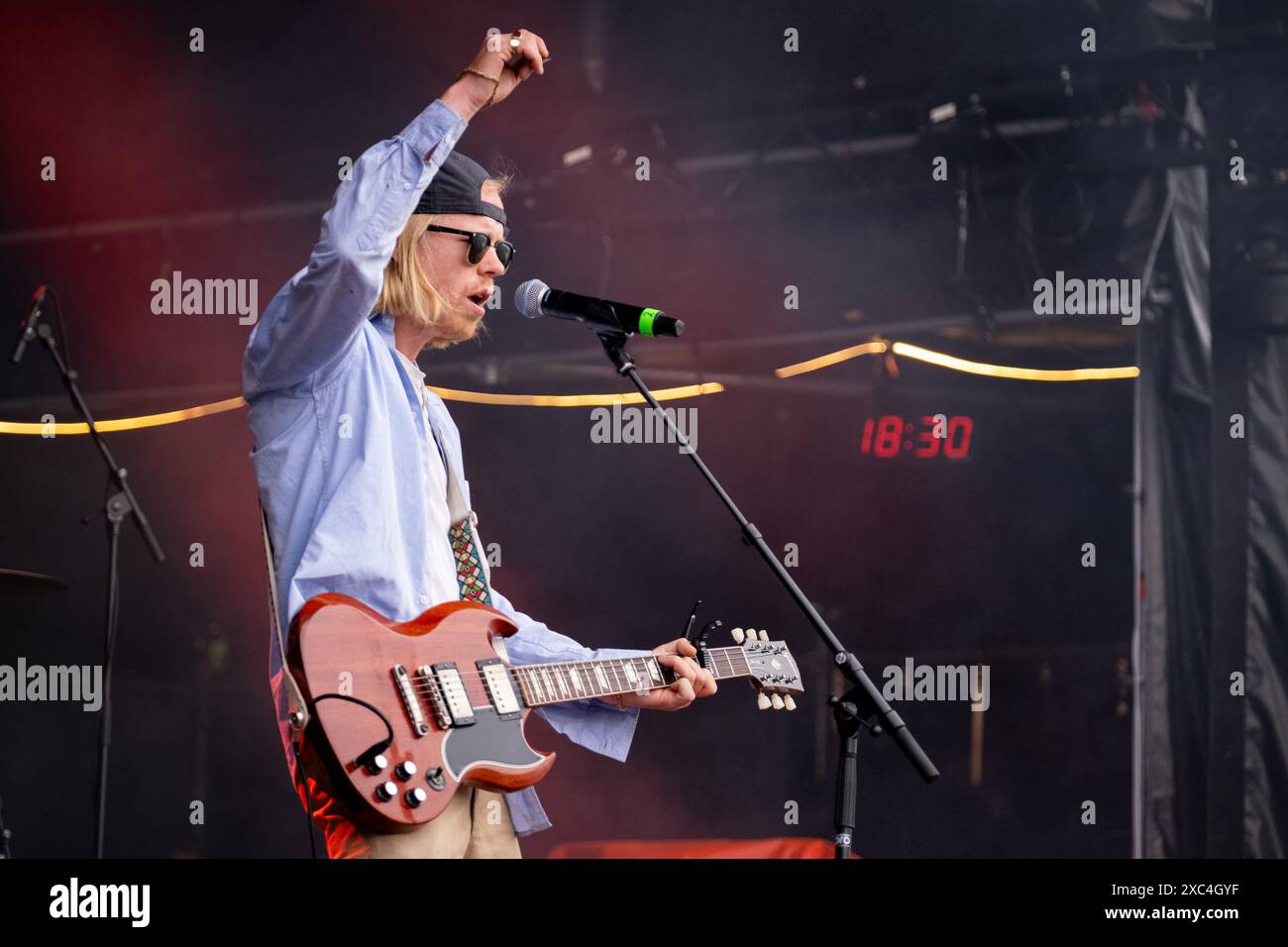 Trondheim, Norway. 08th, June 2024. The Norwegian rock band ...