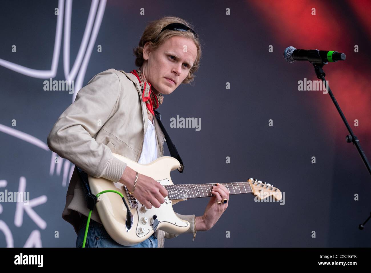 Trondheim, Norway. 08th, June 2024. The Norwegian rock band ...