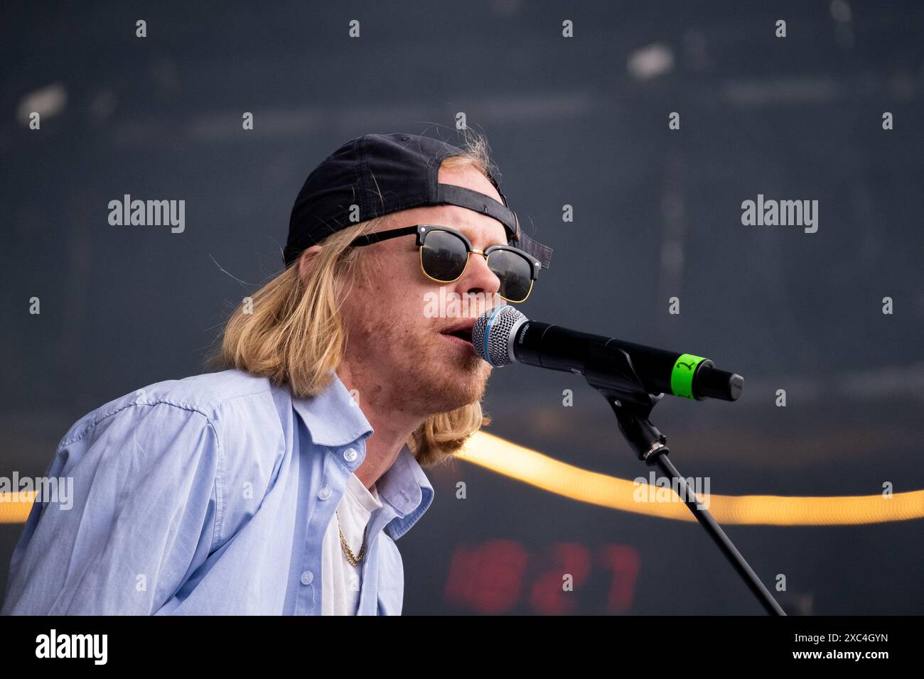 Trondheim, Norway. 08th, June 2024. The Norwegian rock band ...