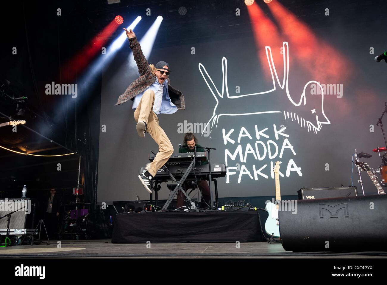 Trondheim, Norway. 08th, June 2024. The Norwegian rock band ...