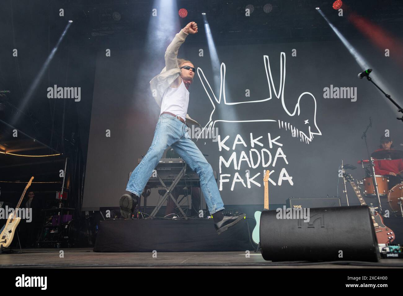 Trondheim, Norway. 08th, June 2024. The Norwegian rock band ...