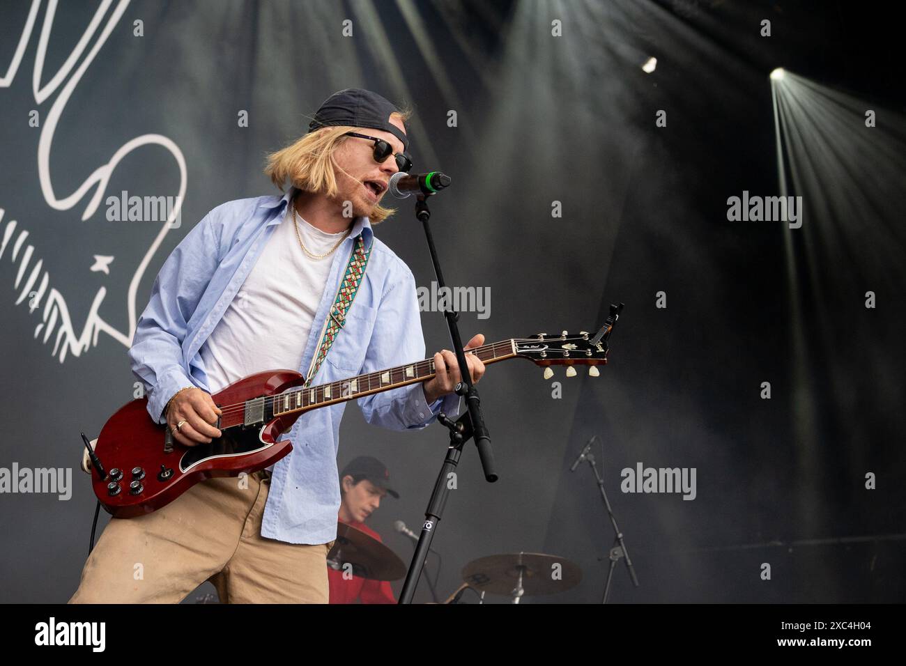 Trondheim, Norway. 08th, June 2024. The Norwegian rock band ...