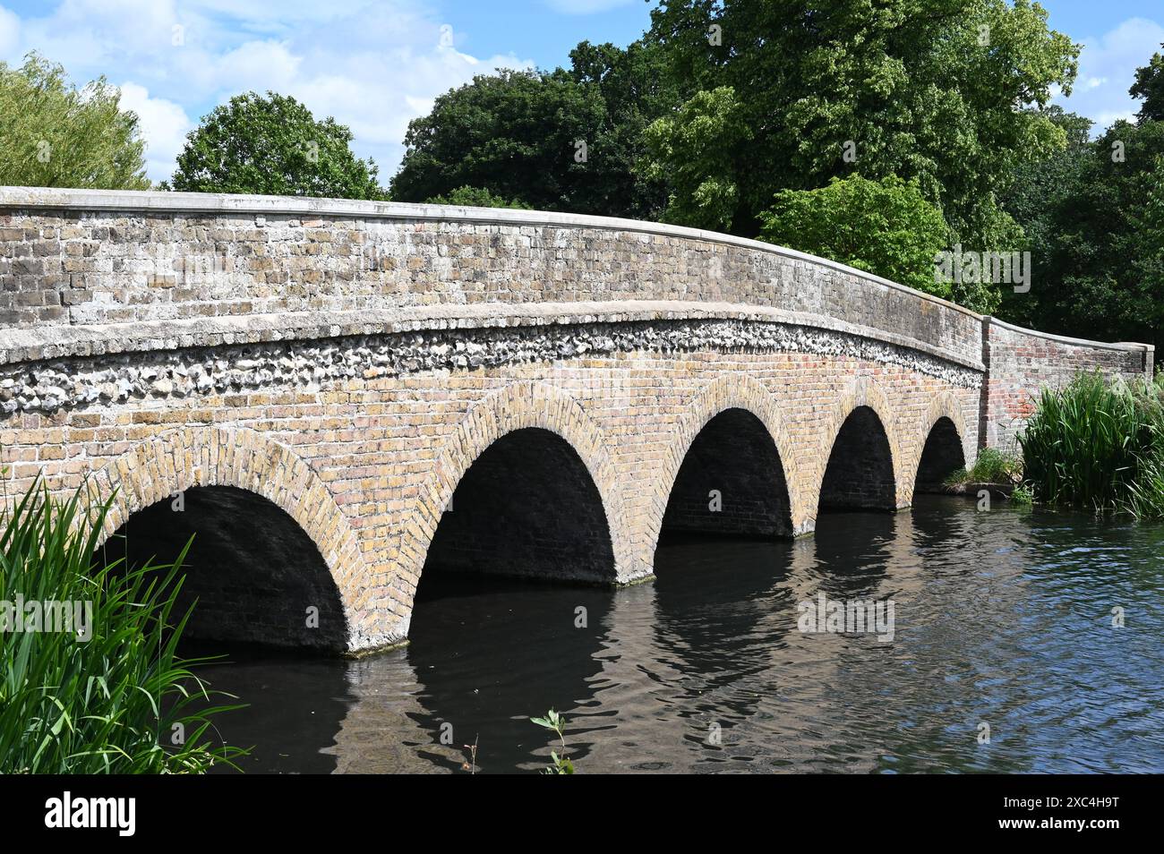 Five Arches, Foots Cray Meadows Nature Reserve, Sidcup, Kent. UK Stock ...