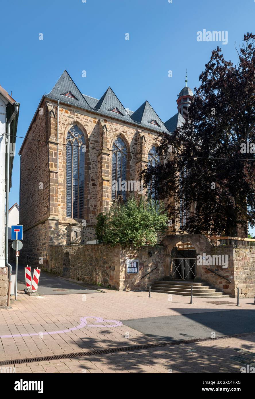 Fritzlar, Minoritenkloster (ev. Stadtkirche, Franziskanerkloster ...