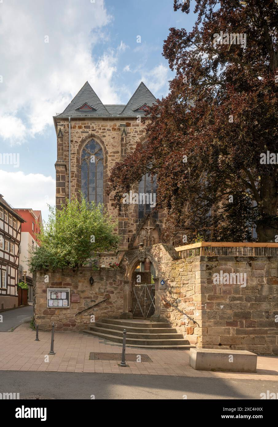 Fritzlar, Minoritenkloster (ev. Stadtkirche, Franziskanerkloster ...
