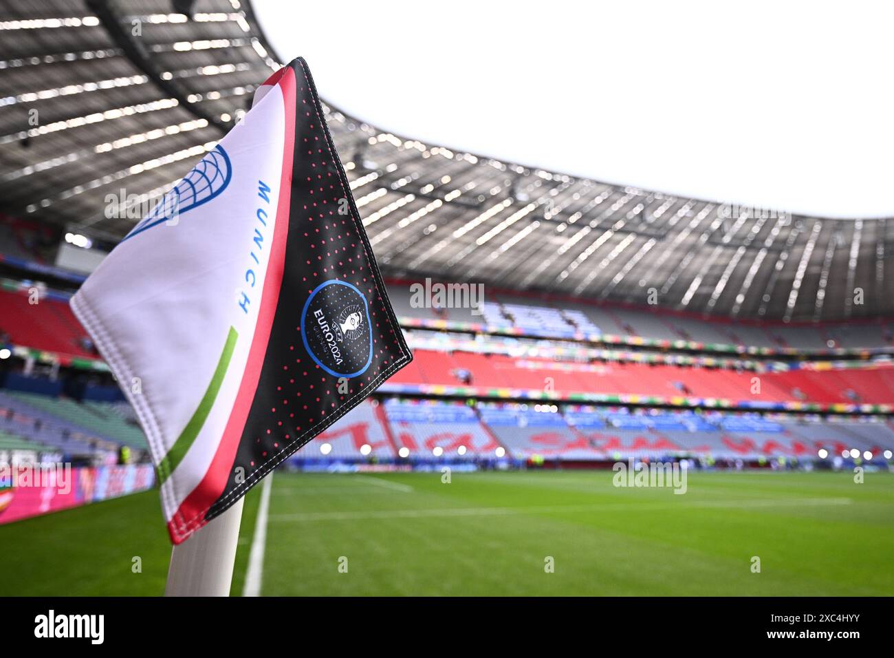 Munich, Germany. 14th June, 2024. Soccer: UEFA Euro 2024, European ...