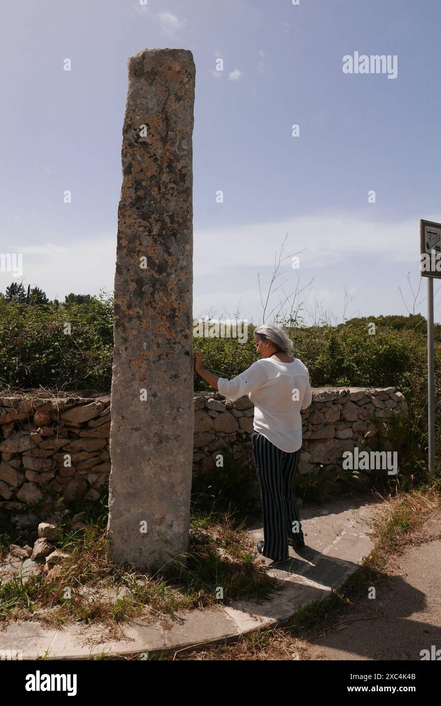 ZOLLINO, ITALY- MAY 5, 2024: this territory was settled in pre-historic ...