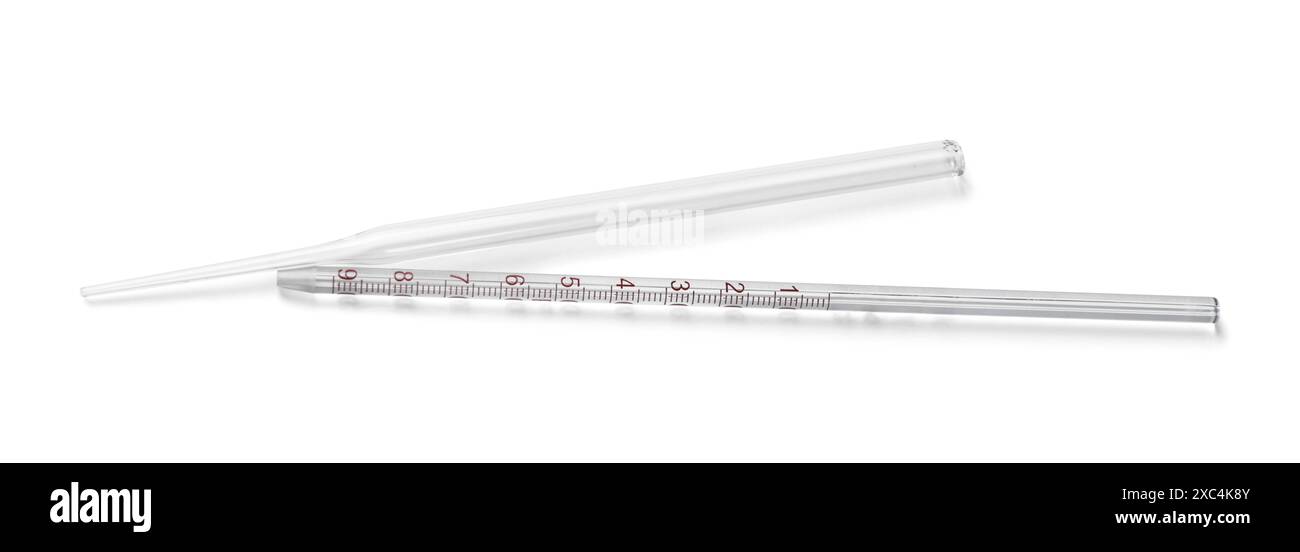 White pipettes hi-res stock photography and images - Alamy