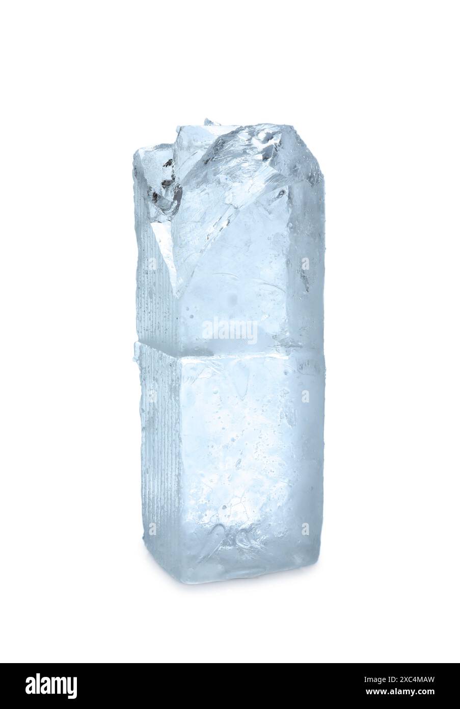 Crystal clear blocks ice Cut Out Stock Images & Pictures - Alamy