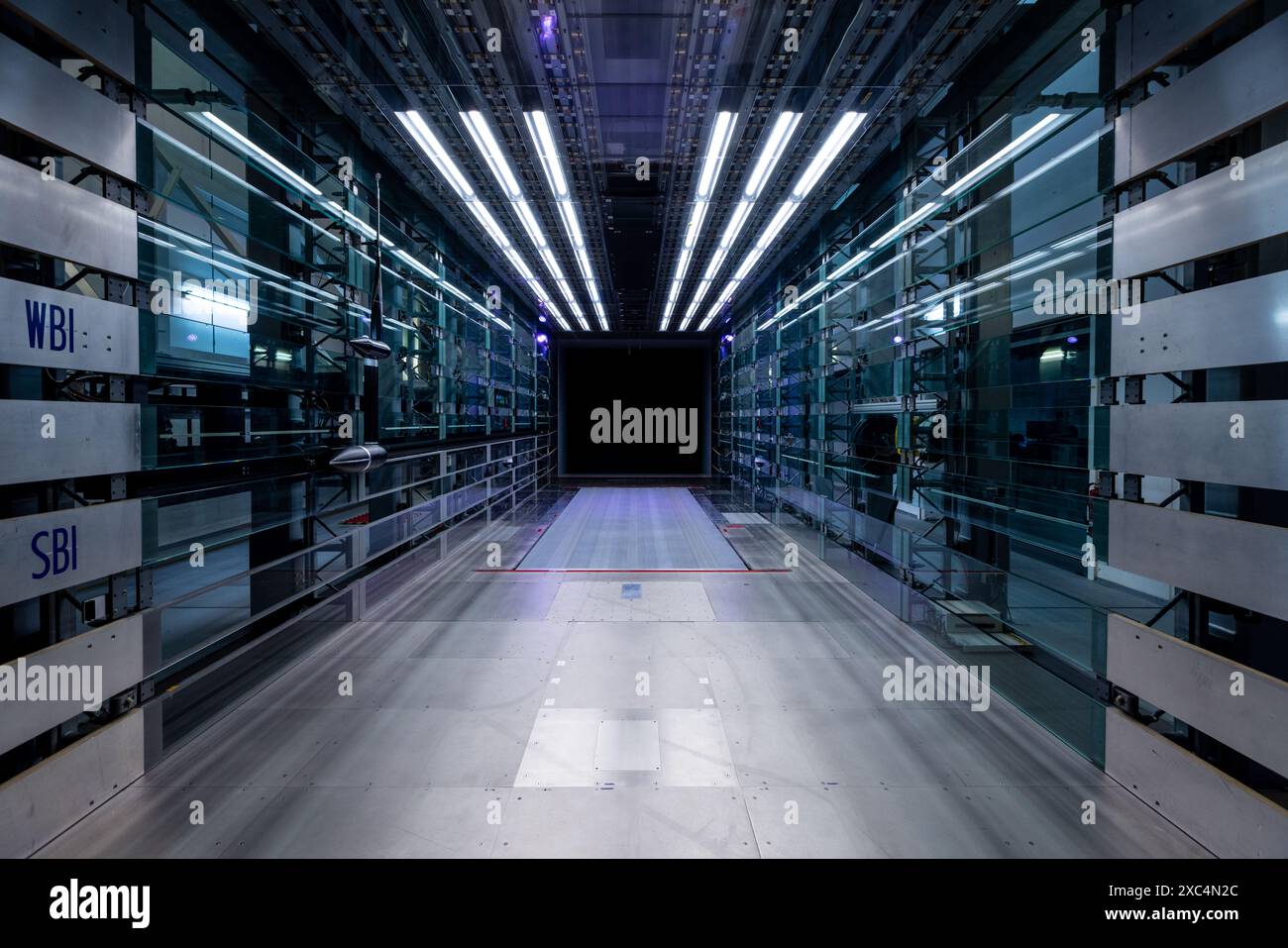 Wind Tunnel - Toyota Gazoo Racing, Colgne Germany Stock Photo - Alamy