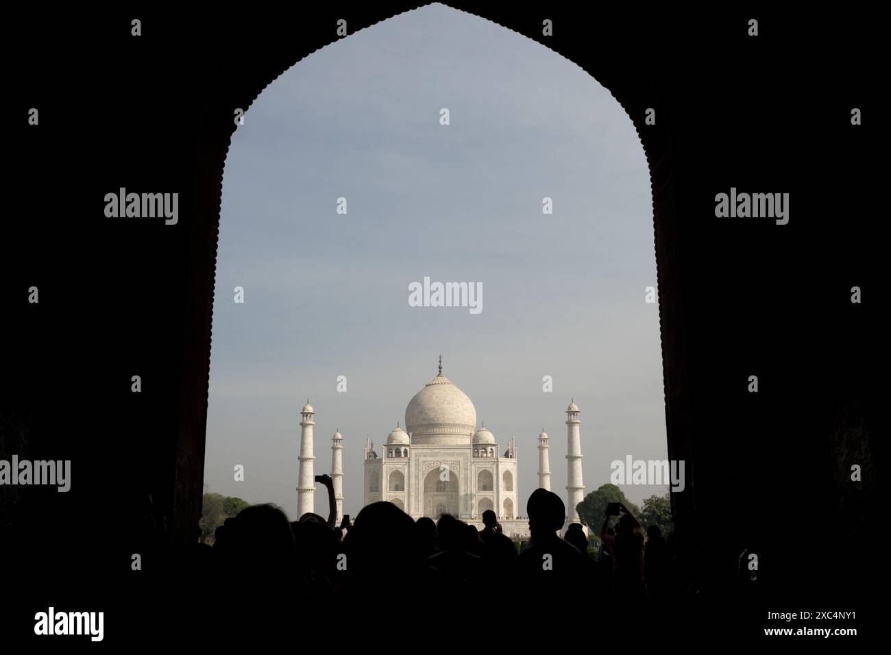 Agra, India: Taj Mahal. The city is a world heritage site. The Grand ...