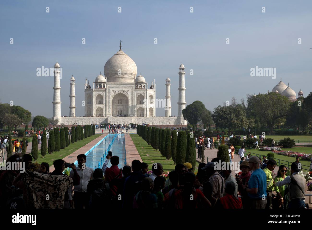 Agra, India: Taj Mahal. The city is a world heritage site. The Grand ...