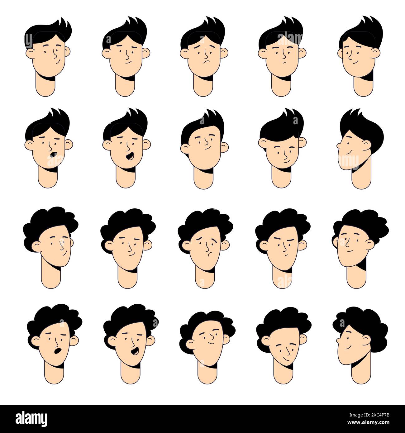 People avatar flat design vector collection Stock Vector Image & Art ... People avatar flat design vector collection Stock Vector Image & Art ...