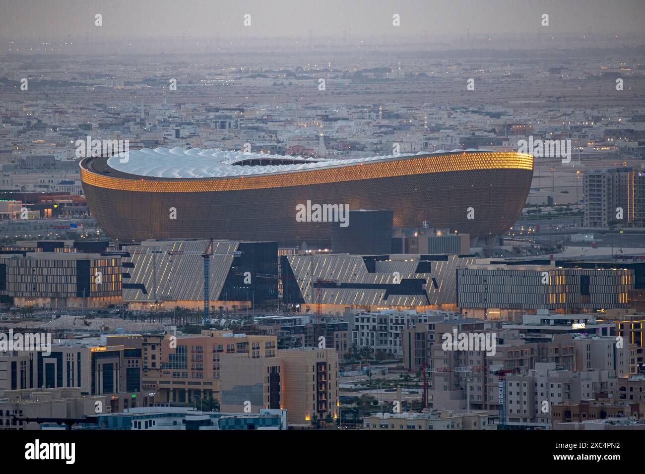 Lusail iconic stadium qatar hi-res stock photography and images - Alamy